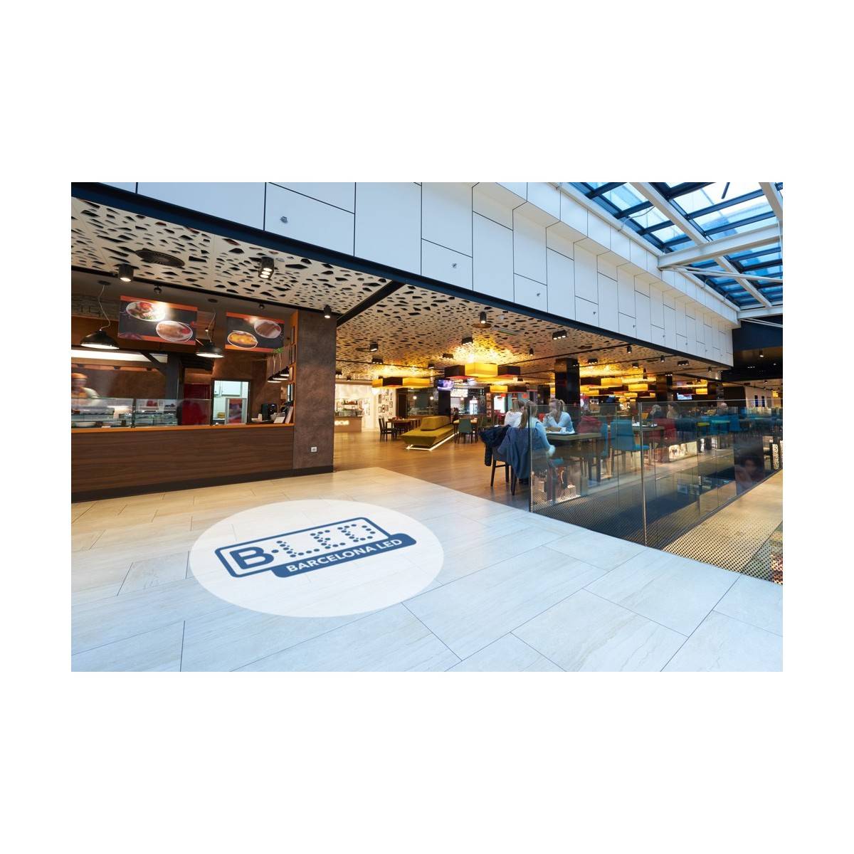 Proyector de logos LED GOBO 10W fijo interior - Óptica 20° - IP20