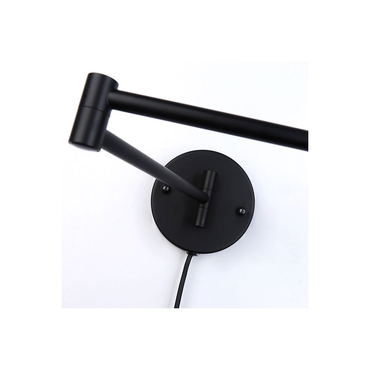 Aplique de pared extensible con enchufe "Lisa" - E27 G45