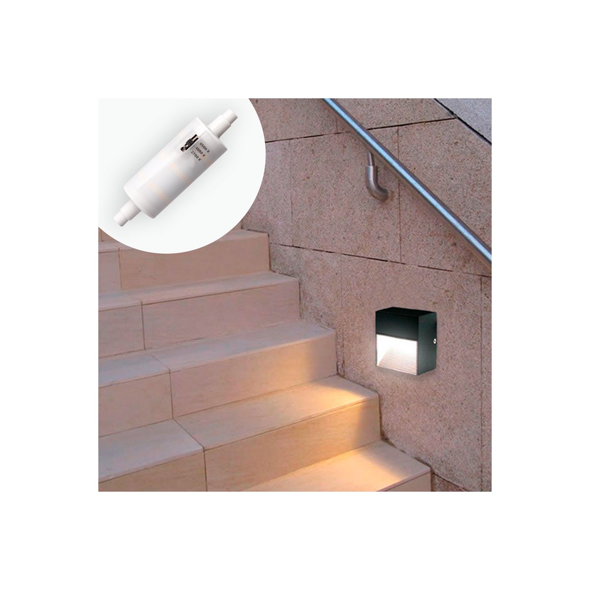 Bombilla LED R7S FUMAGALLI - CCT - 4W - 400lm