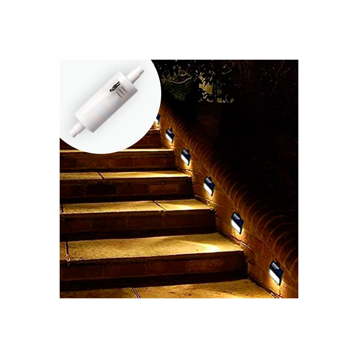 Bombilla LED R7S FUMAGALLI - CCT - 4W - 400lm