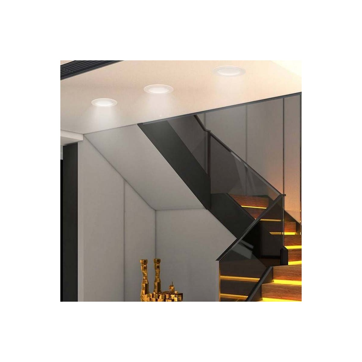 LED Downlights empotrables 24W DOB | Downlight circular