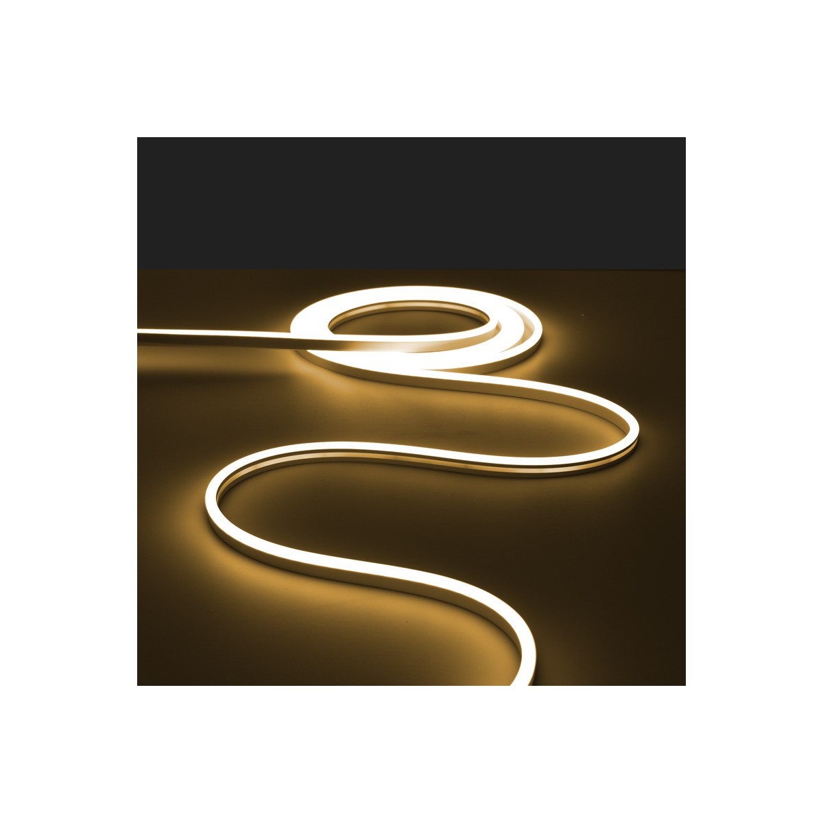 Neón Led Flexible 5 Metros 11w M 24v 6x13mm Ip67
