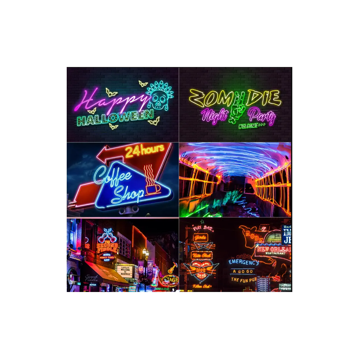 Neón LED flexible 24V/DC 4x10mm - 5 metros - Kit completo - IP67 - 11W ...