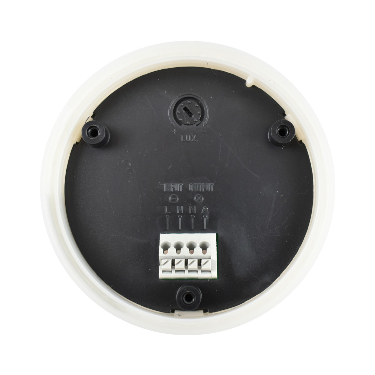 Sensor de luminosidad crepuscular para exteriores