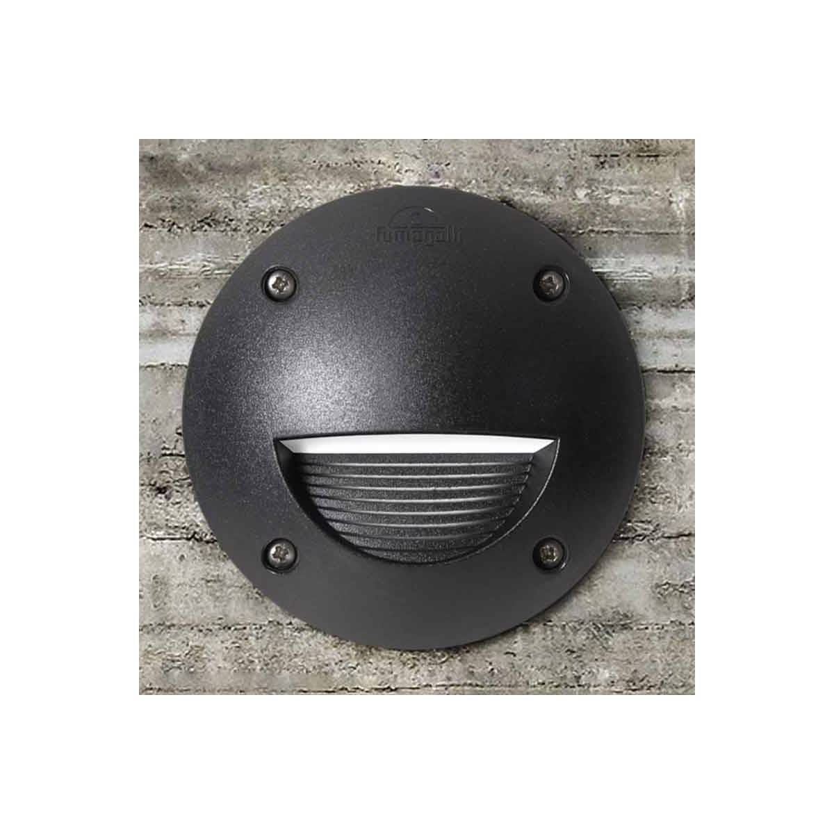 Baliza empotrable LED FUMAGALLI "LETI 100 ROUND-ST" GX53 - 3W - IP66