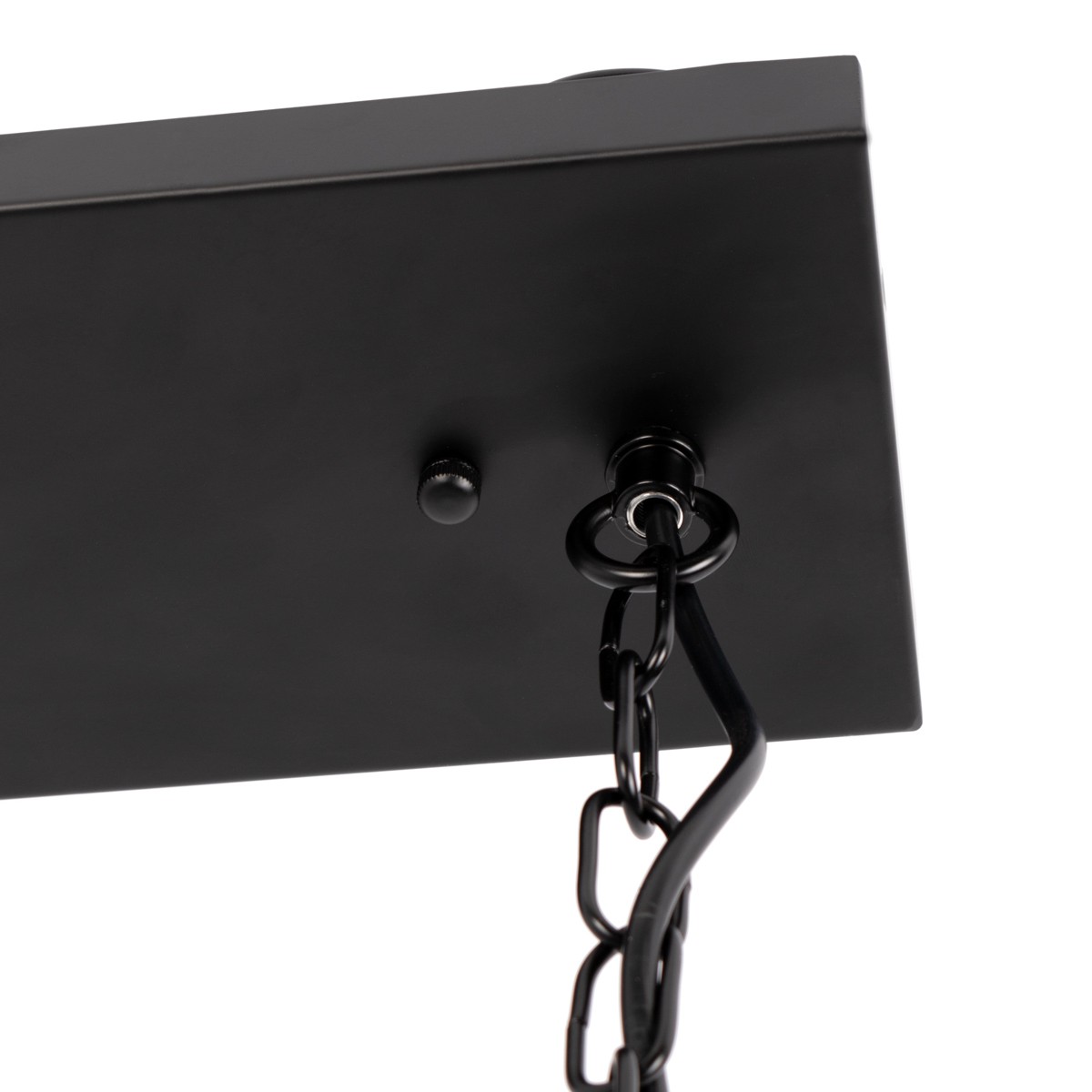 Lampara colgante vintage madera y metal "Sisca" - 5xE27