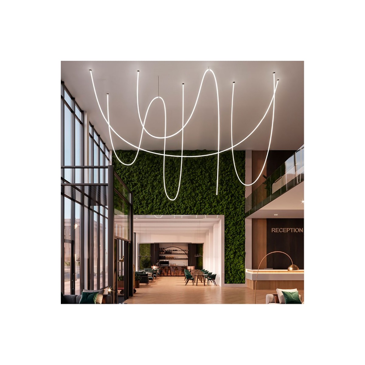 Neón LED flexible 360º circular doble tira - 24V DC - Ø22mm - 240Ch/m ...