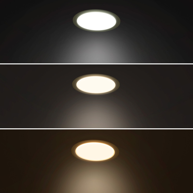 Downlight PRO 12W - CCT - 148lm/W - IP54 - UGR19 - Corte ø120mm