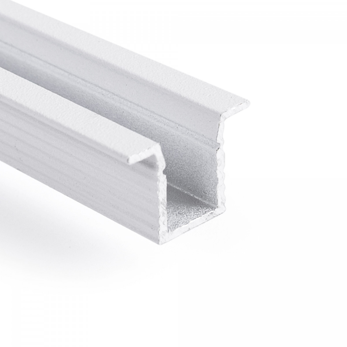 Perfil tira LED empotrable con difusor - Kit completo - 9x7mm - Tira ...