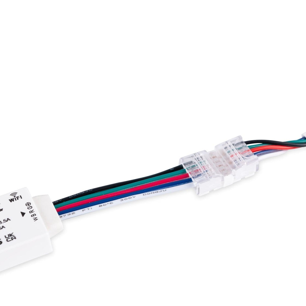 RGBW cable to cable quick connector - 5 pins (5 wires) – Barcelona Led
