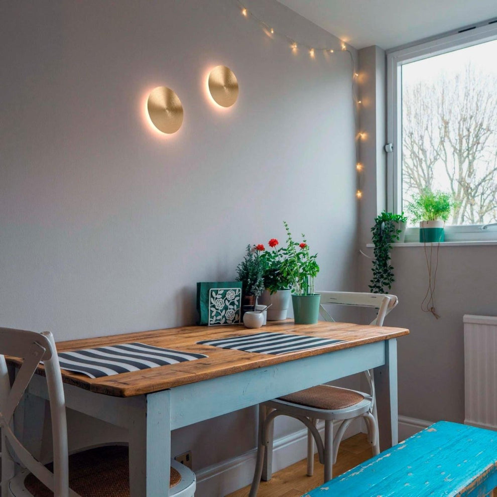 Round LED wall light "Eclipsis" - 12W - 3000K - KeGu Driver – Barcelona Led