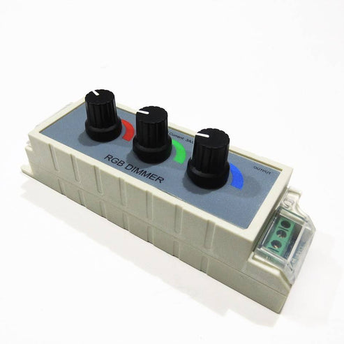 Manual RGB controller for color change of strips at 12/24V : B-LED ...