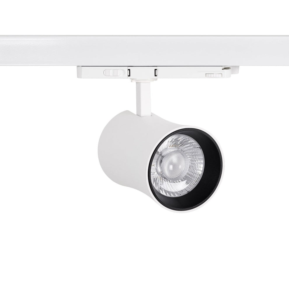 Architectural LED CCT 3-phase track spotlight - 40W - CRI 90 ...