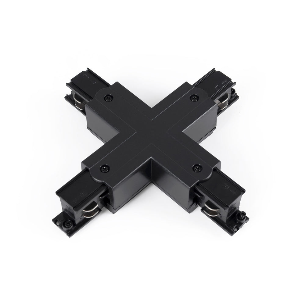 X connection for surface-mounted three-phase track - GEN2 – Barcelona Led