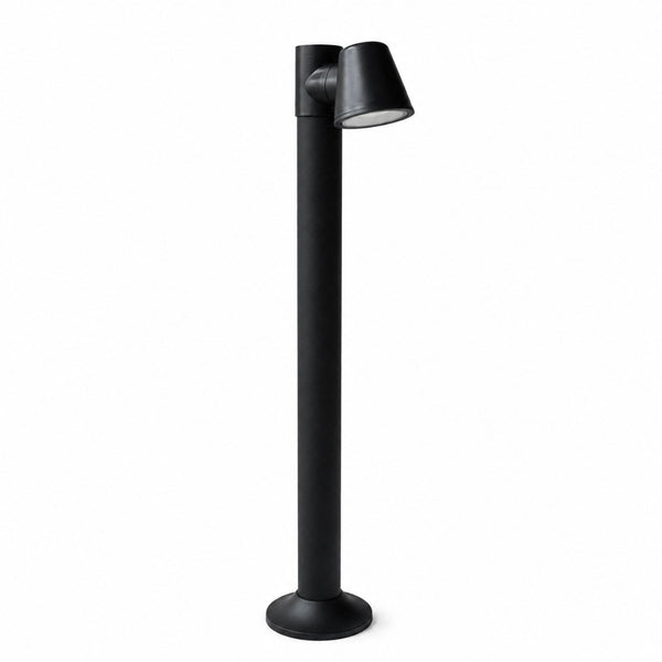 Adjustable exterior bollard "ASTUM" 80 cm GU10 IP54 black – Barcelona Led