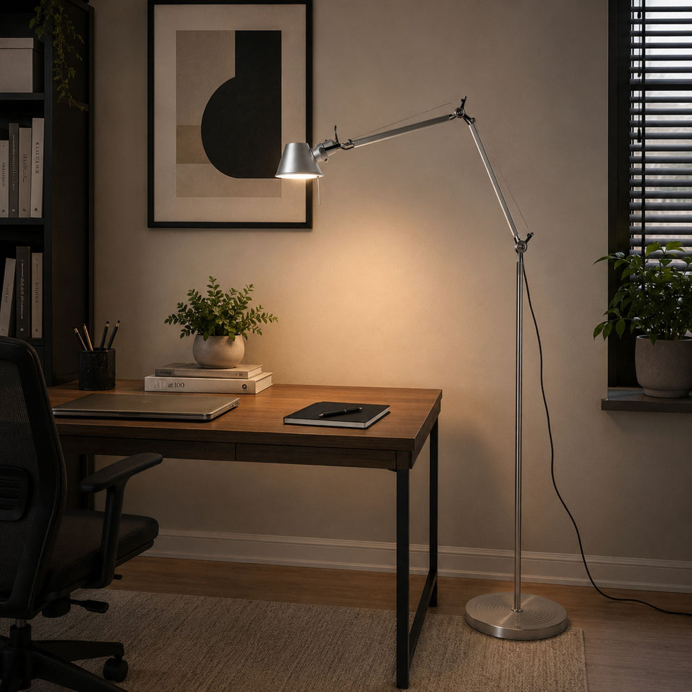 Lampa podłogowa przegubowa „ATENEA M” // Inspirowana lampą Artemide by ...
