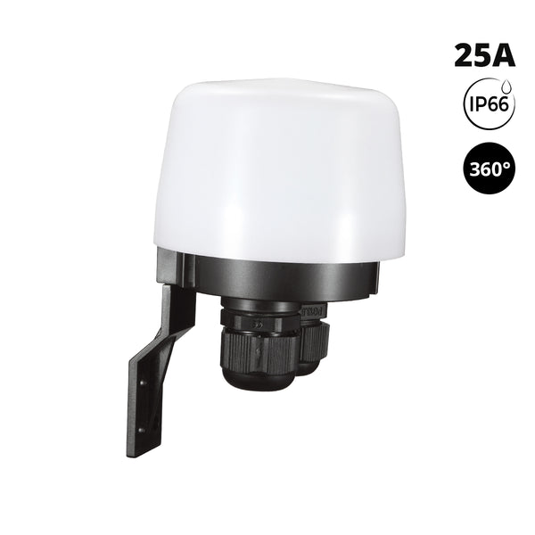 360° Wall-Mounted Twilight Sensor 25A IP66 | Barcelona LED – Barcelona Led