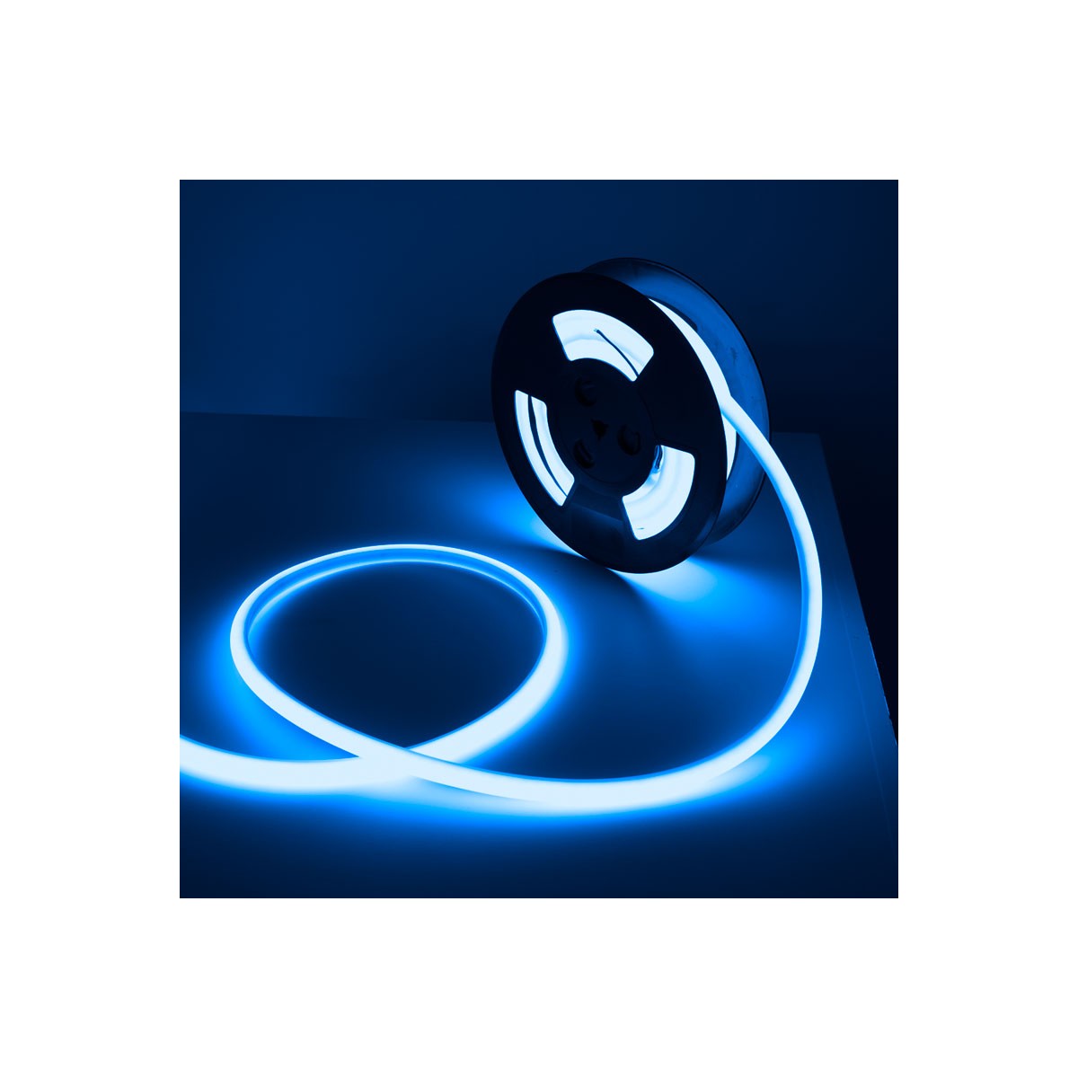 Flexibler RGB LED Neon Schlauch 24 V DC - 12x12 mm - 10 m - Komplettset ...