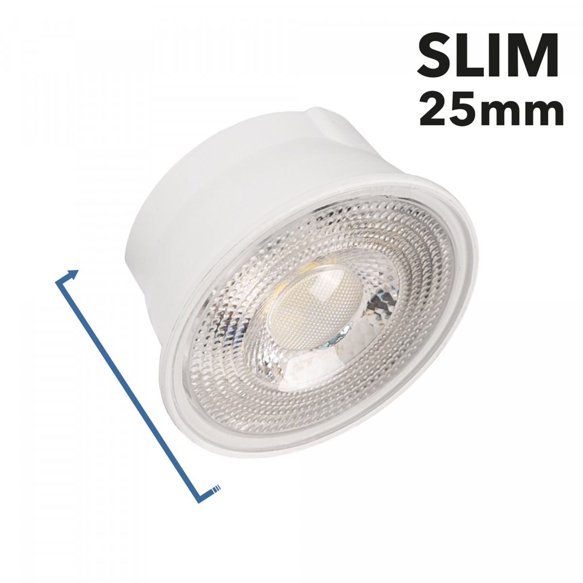 LED-Modul 5W für Downlight-Ring MR16 - Slim Design - 50º - 400lm - CRI 80