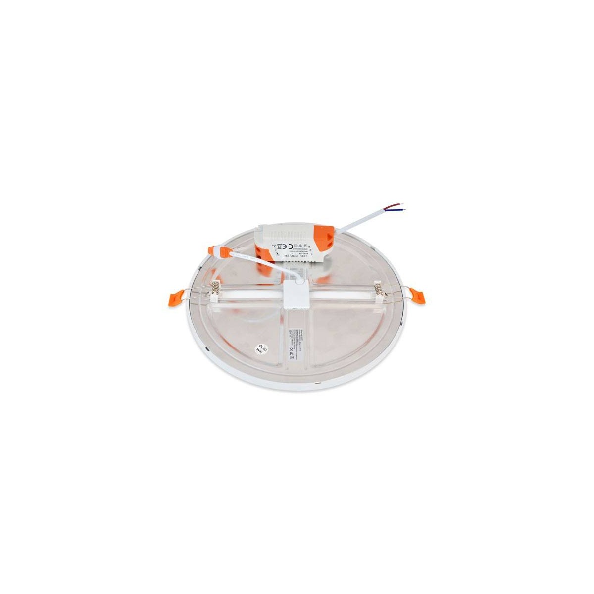 Recessed circular LED downlight - Adjustable cutout diameter: Ø 50 to ...