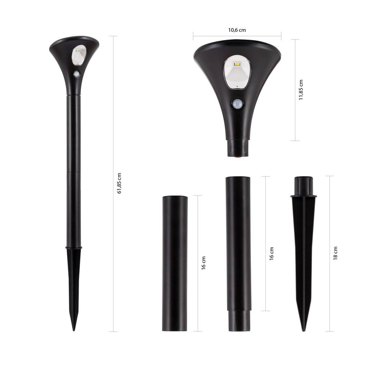 Solar LED Beacon with PIR Sensor - Solar LED Beacon with PIR Sensor ...