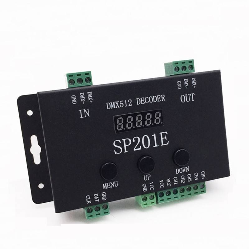 DMX 512 DMX-SPI decoder - Signal converter for LED strips