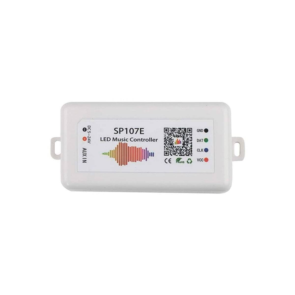 RGBW IC Pixel SPI Bluetooth and Wifi music controller for RGBW LED strips