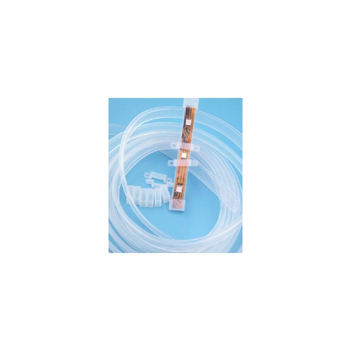 IP67 waterproof LED strip sleeve for 10mm x 1mt LED strips : B-LED