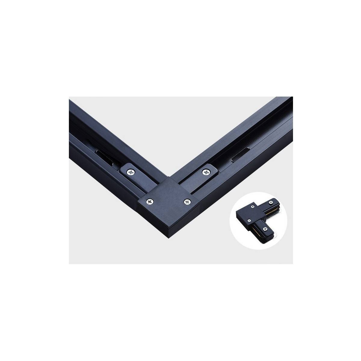 Buy Rigid connection 90º angle type angle rail single phase