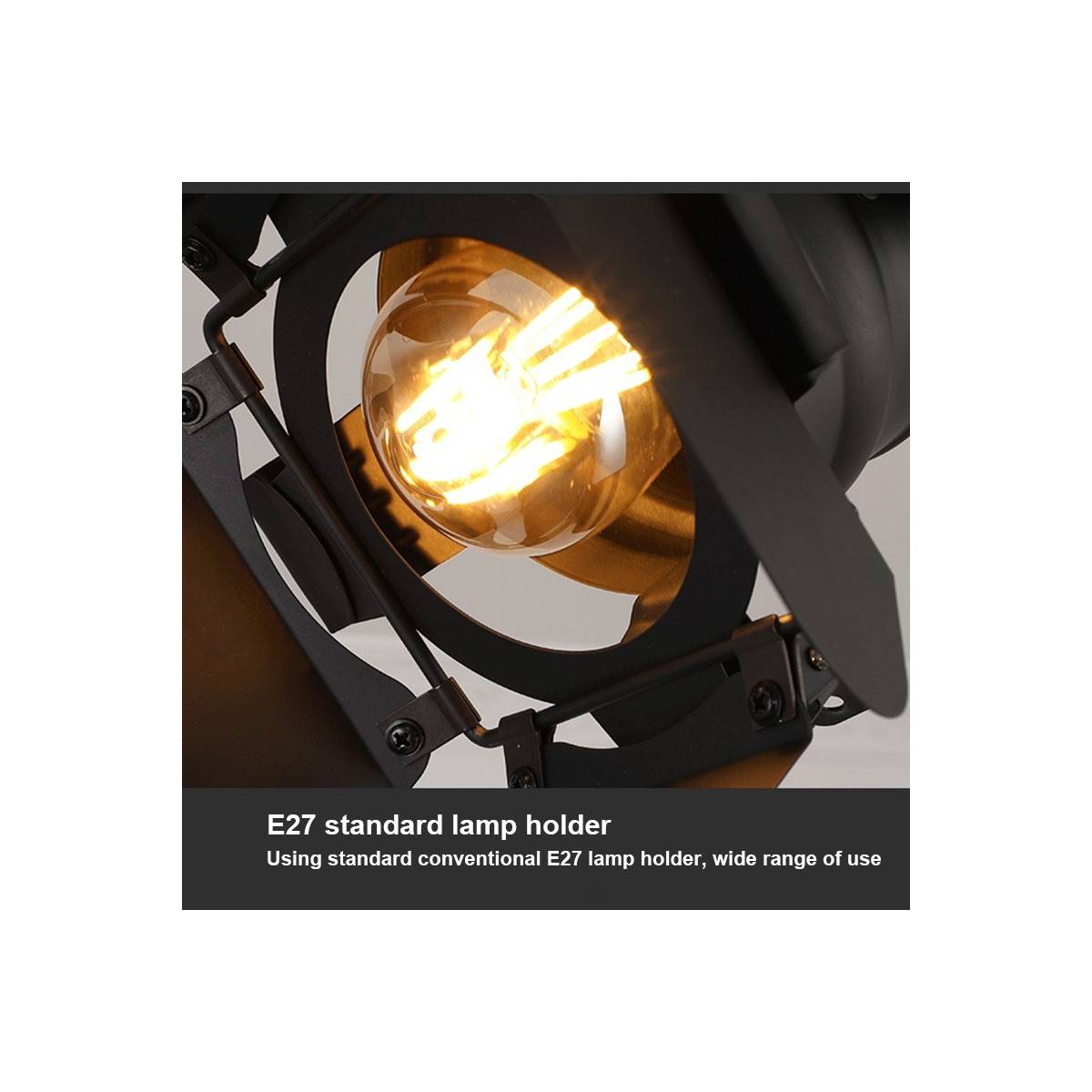 Extending and adjustable spotlight 1-phase track - Cinema