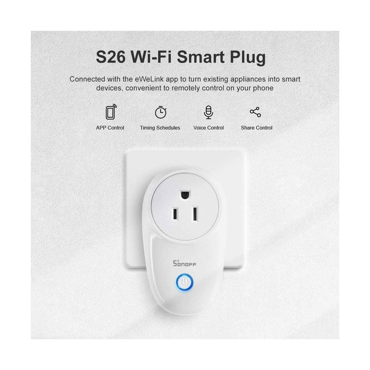 SONOFF S26 | Wi-Fi Smart Plug
