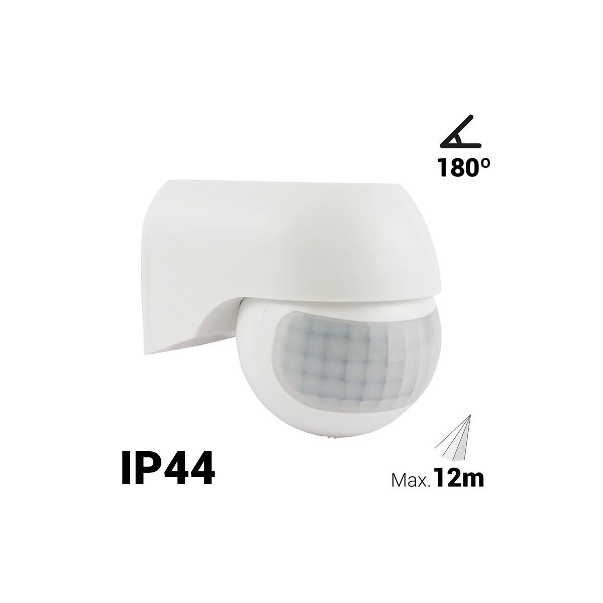Infrared motion sensor PIR orientable IP44
