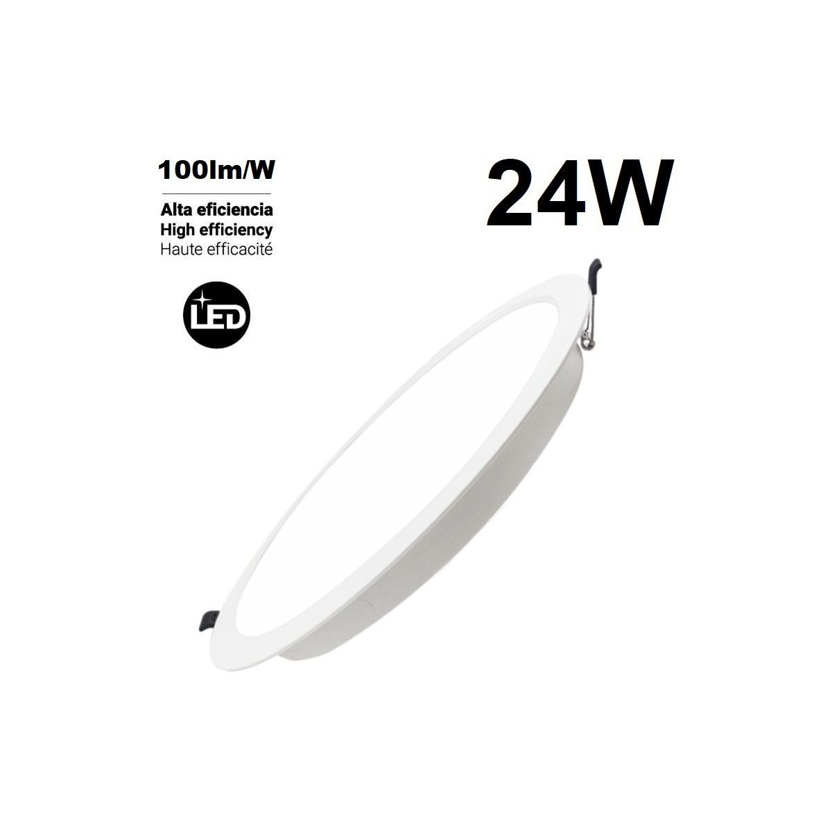 LED Recessed Downlights 24W DOB | Circular Downlights