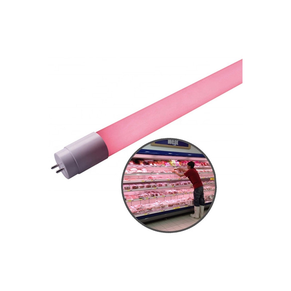 LED T8 nano tube special butcher's shop 90cm 14W