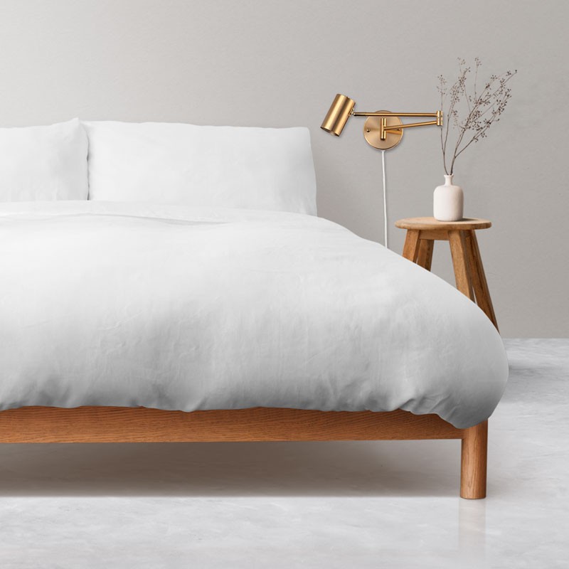 Extendable wall light with socket "Lisa" - E27 G45