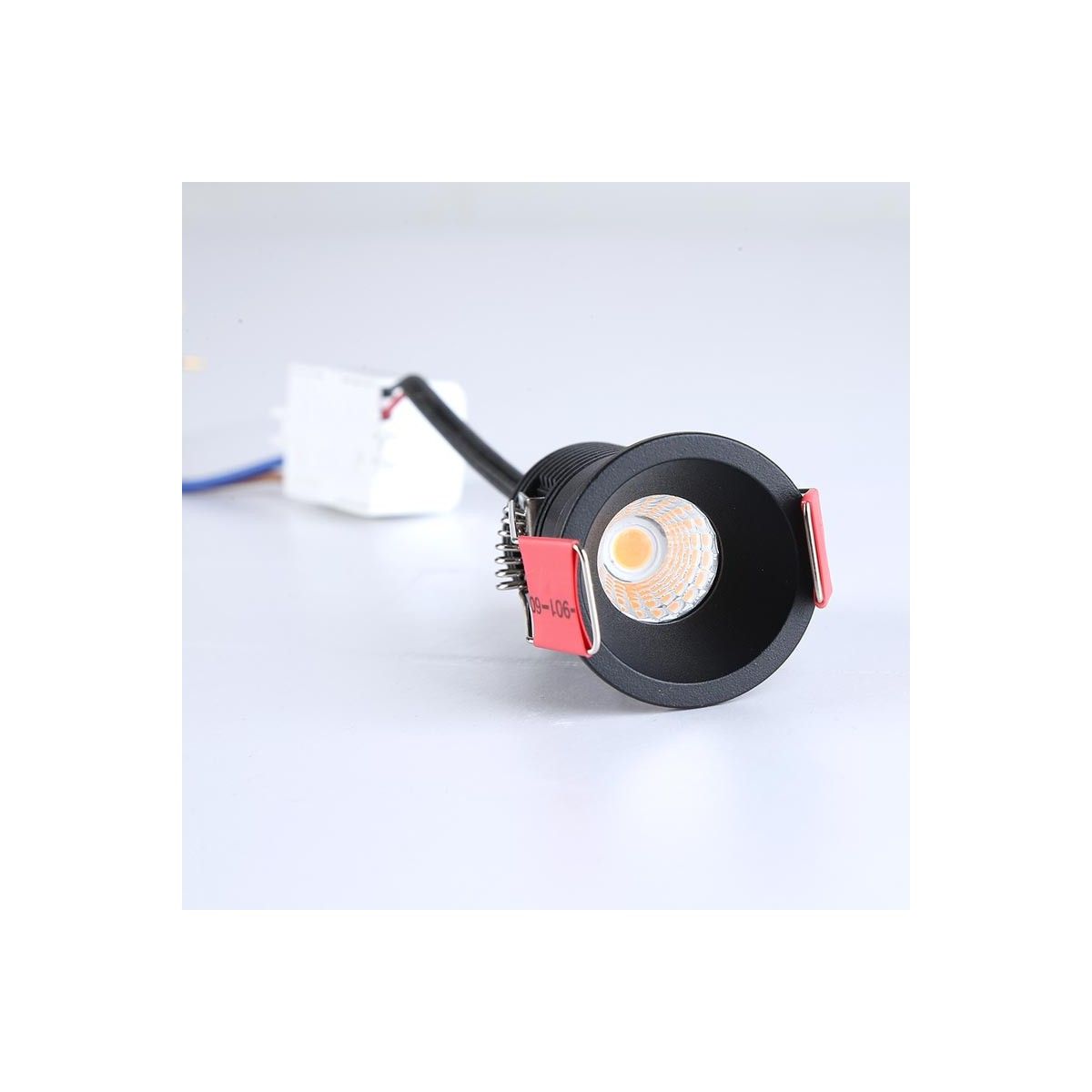 LED recessed spotlight - Kegu driver - Cree chip - Low UGR - 2700K - 3W