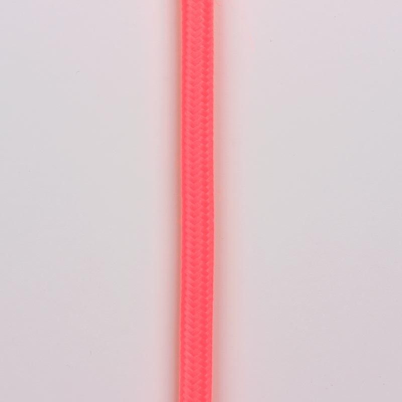 Citrus Coral cotton coated round electric cable