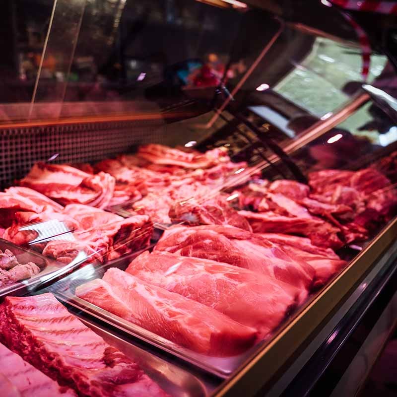 LED hood lamp 30W special for butcher shops