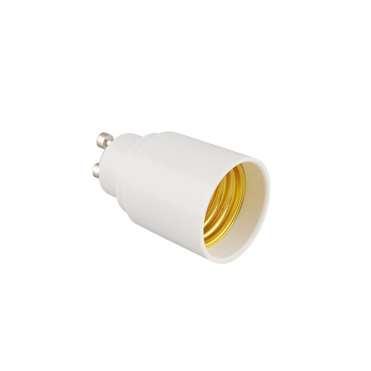 GU10 base to E27 threaded adapter socket