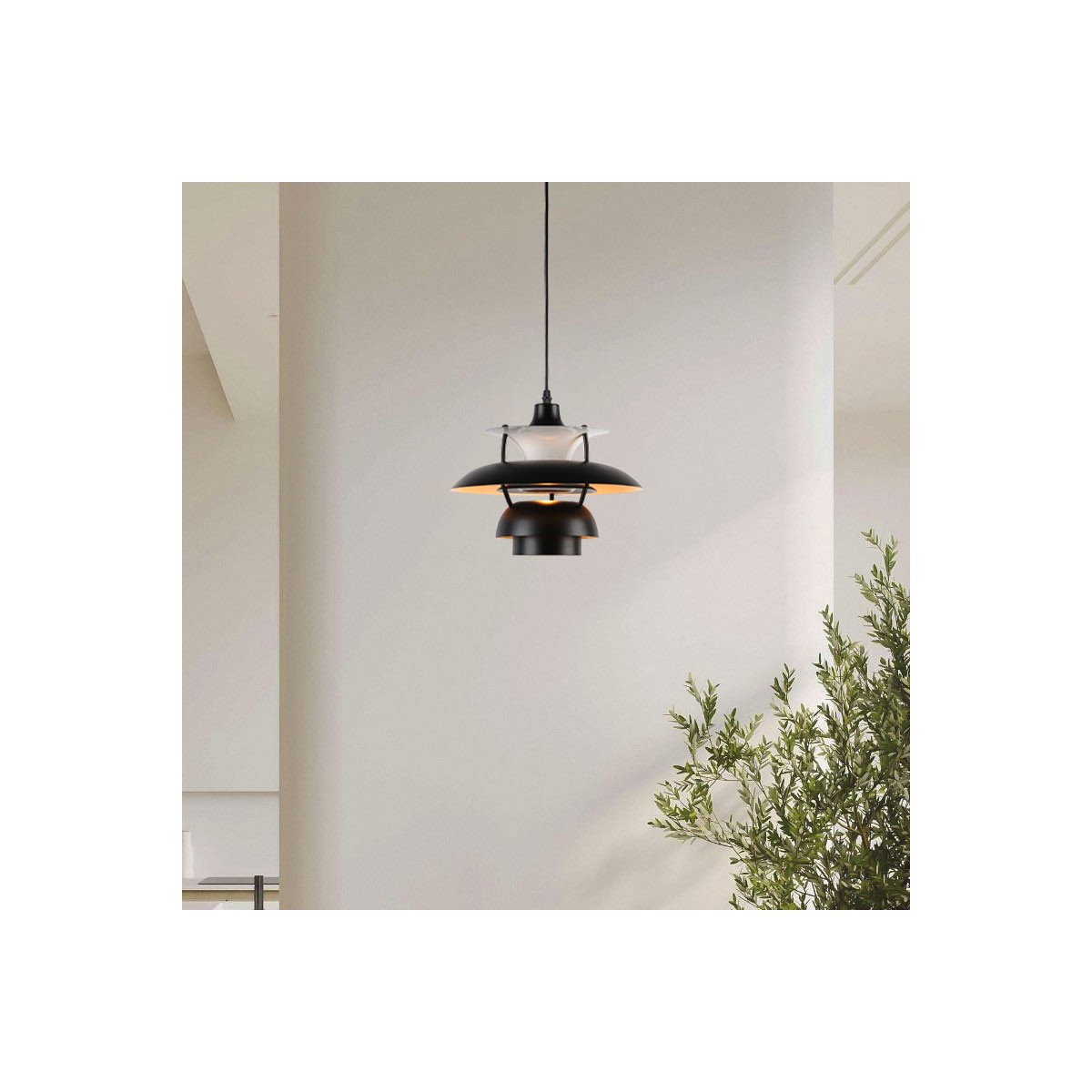 Design pendant lamp "Yohan" /PH5 inspiration - Louis Poulsen