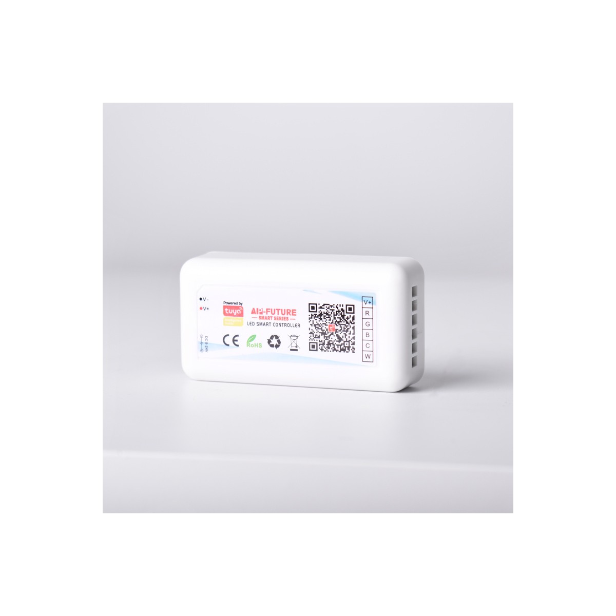 RBG+CCT SMART WIFI LED Controller with remote control - 12-24V DC - 5 ...