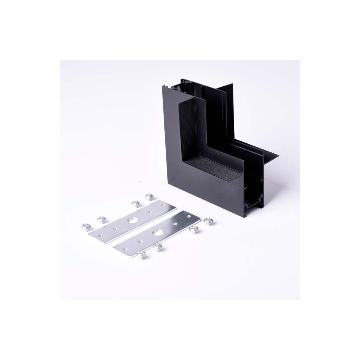 L-joint for recessed magnetic rails 20mm - Vertical