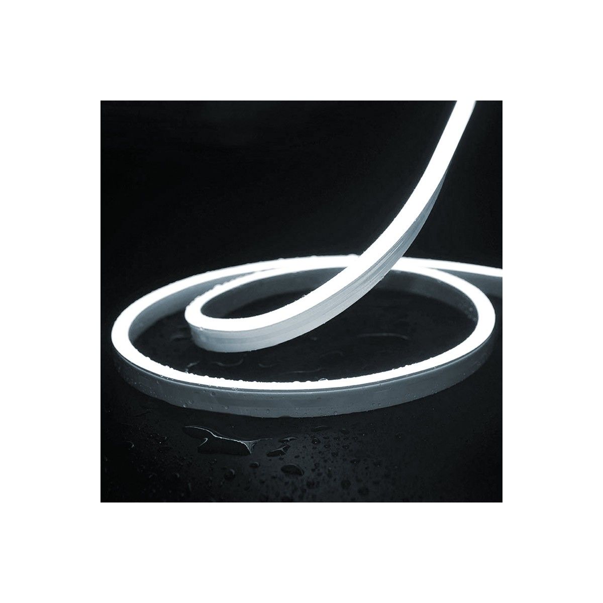 Flexible LED Neon 10 Meters 11W/m 24V 10x18mm IP67 complete KIT