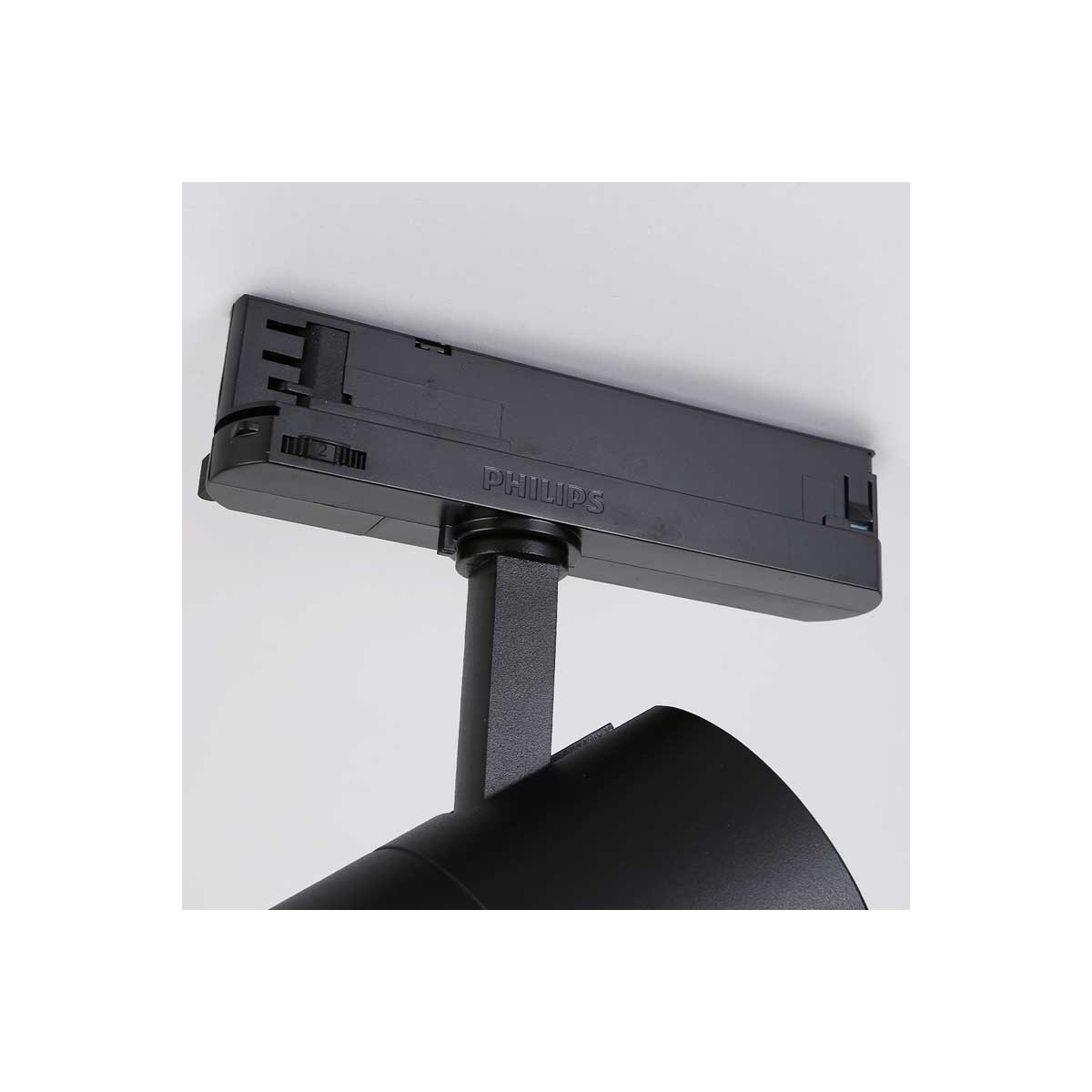 Three-phase LED track spotlight CCT 42W - CRI 95 - Integrated Philips ...