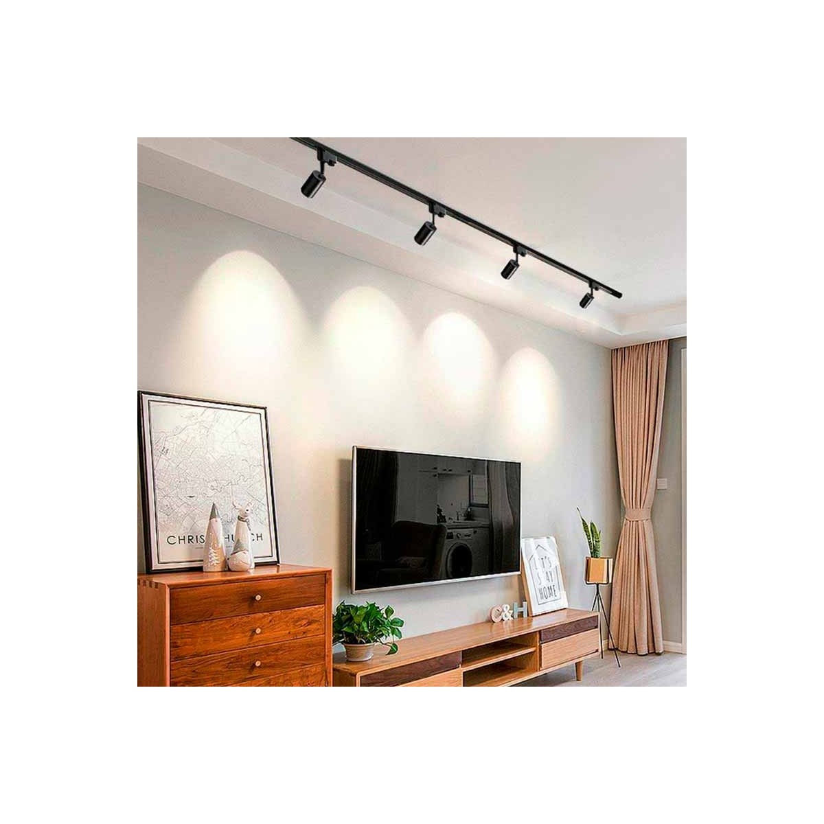 Three-phase electrified rail 2 mt long