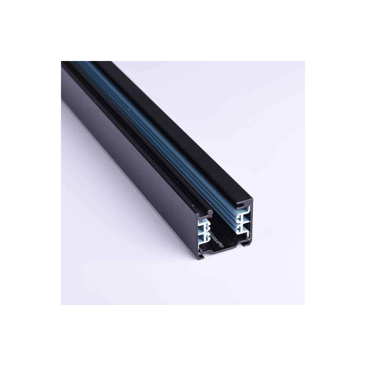 Three-phase rail for LED spotlights - 1 meter bar