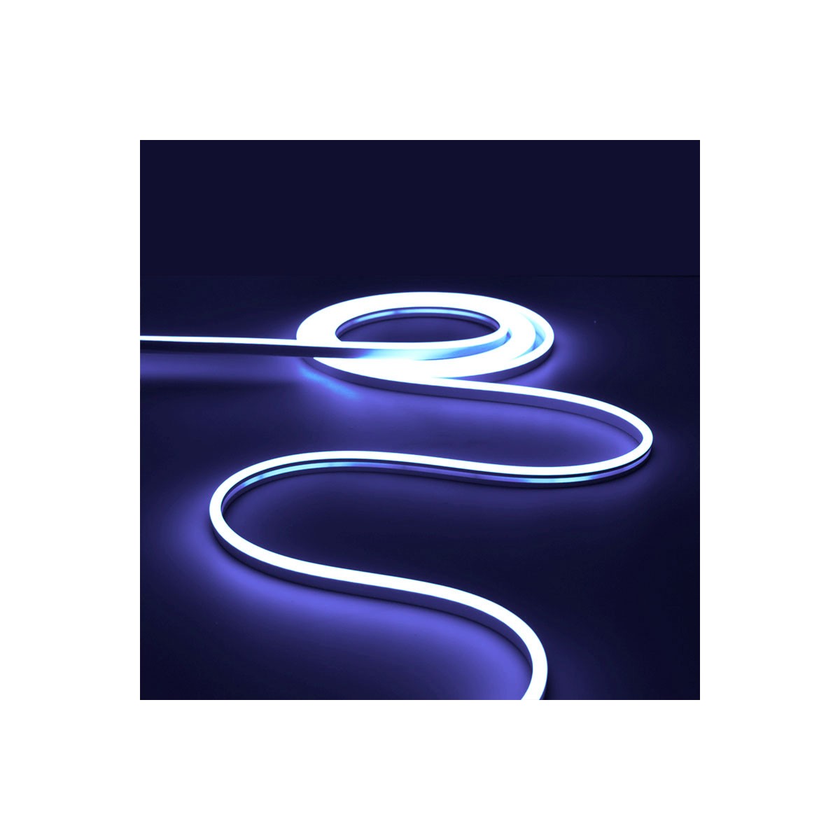 Buy Flexible LED Neon RGB x 5 meters - Complete Kit - Lateral curvature