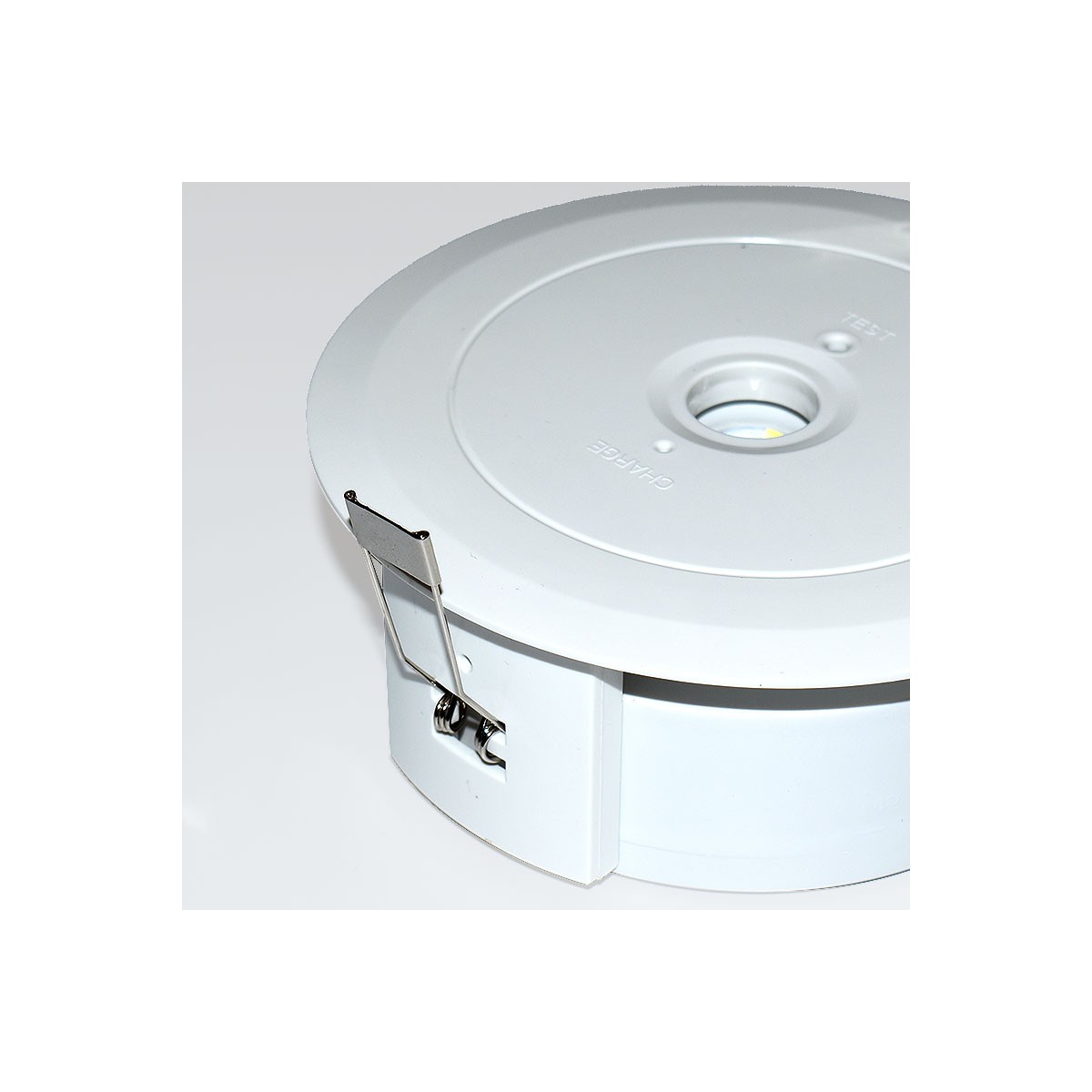 Recessed recessed LED emergency downlight 150 lumens 3 hours