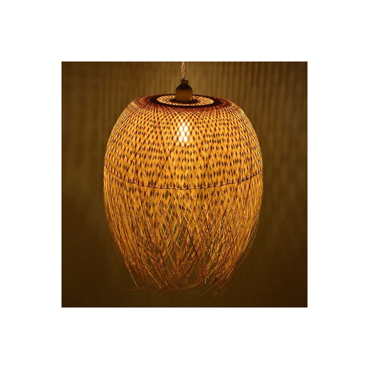 Buy handmade rattan pendant lamp JAVA