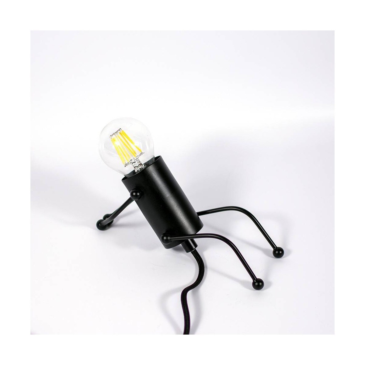 Articulated doll table lamp "DOLL" - E27 | Desk lamp with creative and ...